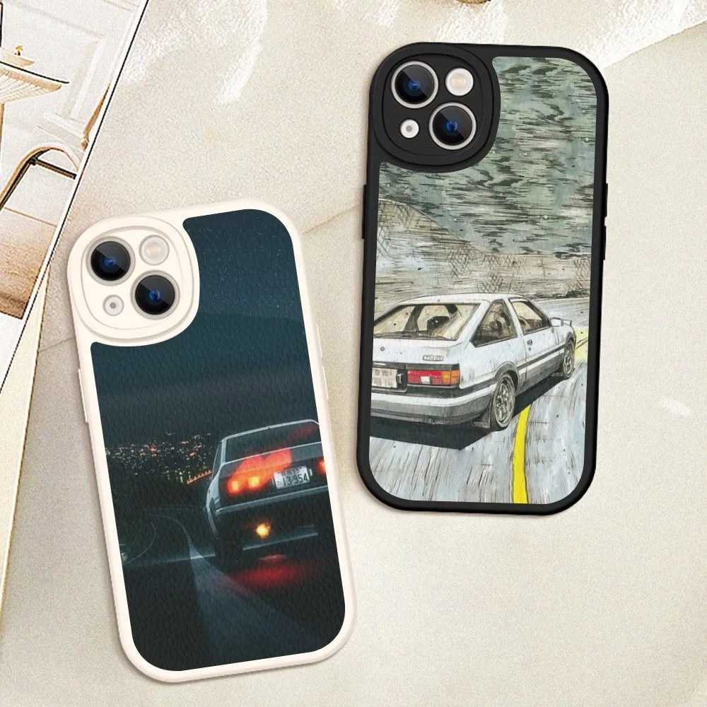 INITIAL-D-Phone-Case-Hard-Leather-For-iPhone-14-13-12-Mini-11-14-Pro ...