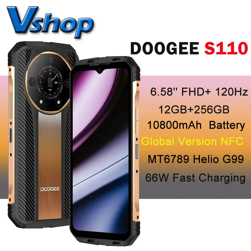 DOOGEE-S110-Rugged-Phone-12GB-256GB-IP68-IP69K-6-58-FHD-Android-13-MTK ...