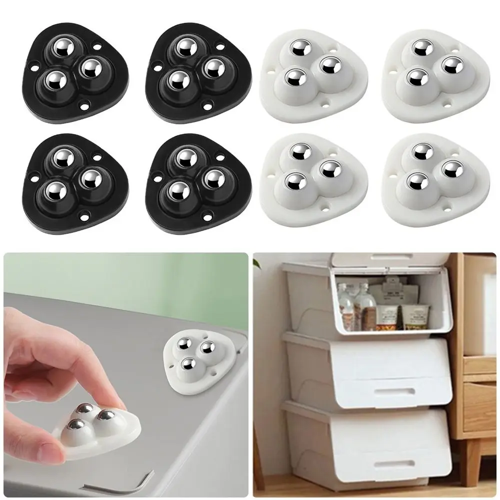 Boxes Roller Stainless Steel Beads Paste Casters Adhesive Universal ...