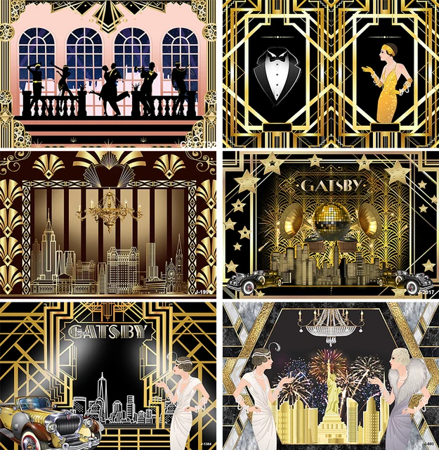 Great Gatsby Theme Background