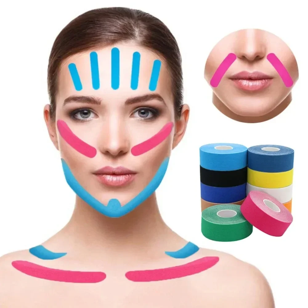 Kinesiology-Tape-for-Face-V-Line-Neck-Eyes-Lifting-Tape-Wrinkle-Remover ...