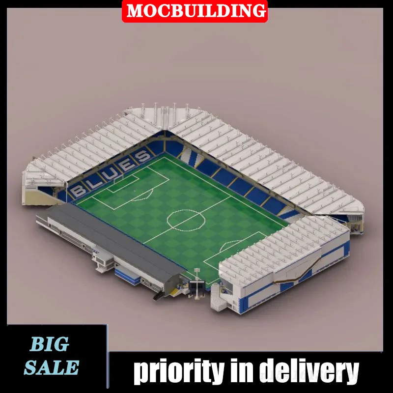 MOC-Building-Block-Stadium-Modelo-Set-Grande-Assembleia-De-Campo-De ...