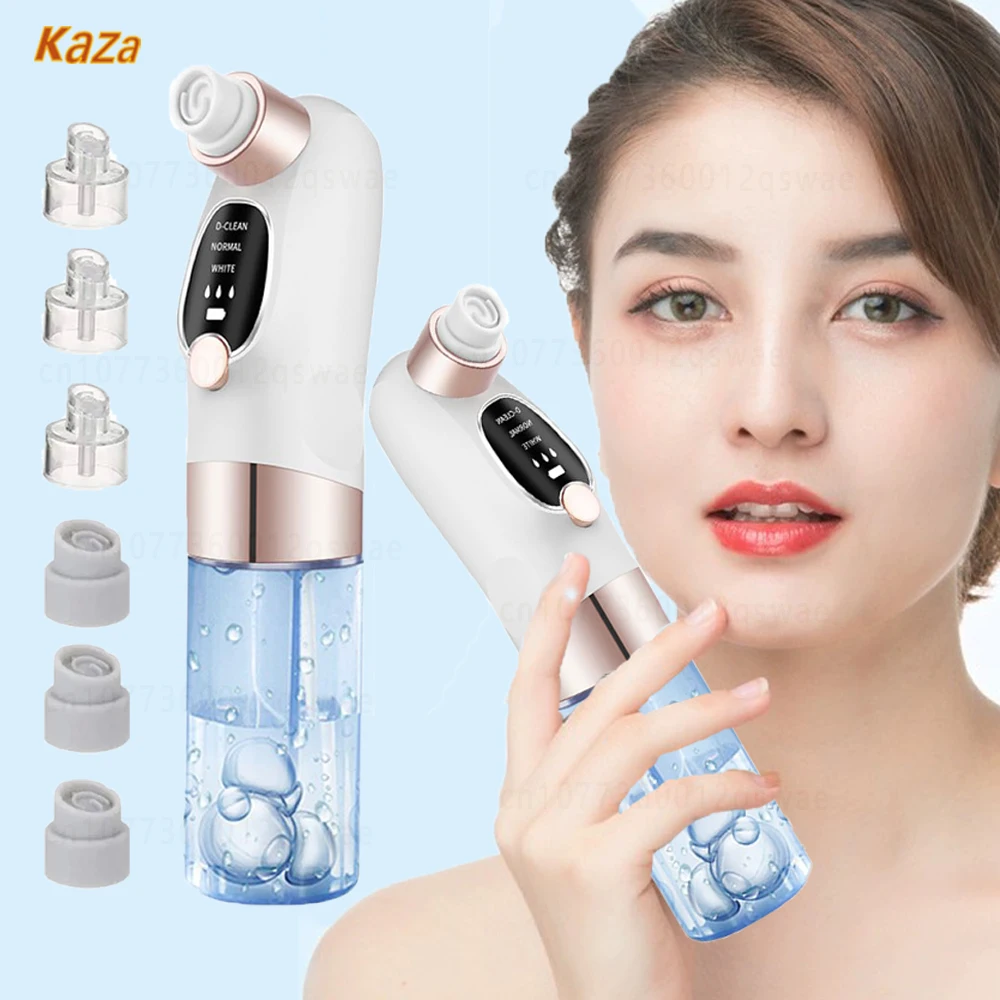 Electric-Facial-Blackhead-Remover-Vacuum-Pore-Cleaner-Acne-Pimple-Black ...