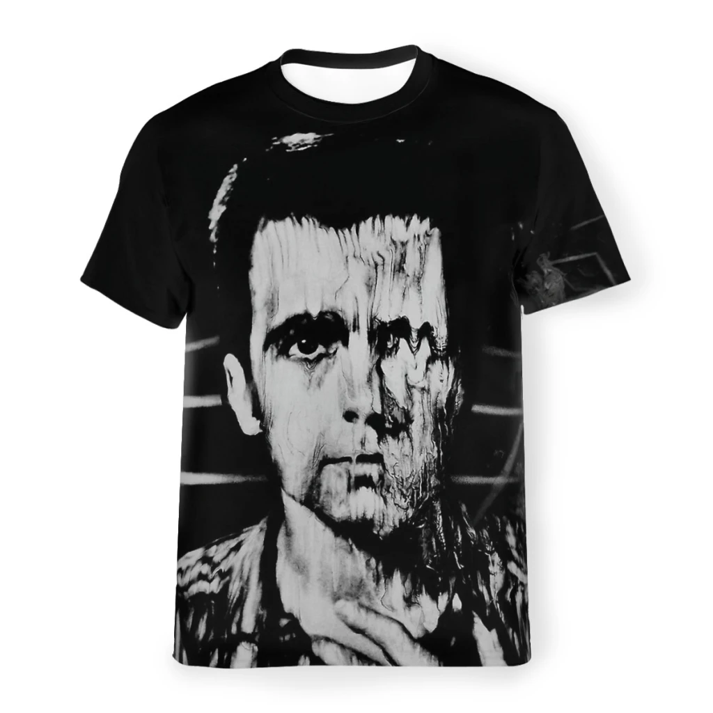 Polyester-TShirts-Peter-Gabriel-Melt-Distinctive-Homme-Thin-T-Shirt ...