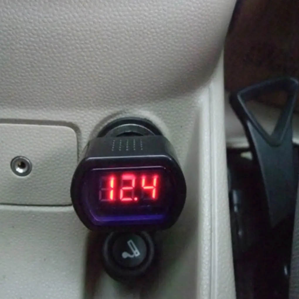 Voltmeter-Digital-Display-Monitor-Car-Voltage-Tester-Detector ...