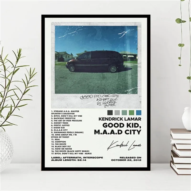 Kendrick Lamar Good Kid In A Mad City Album Cover