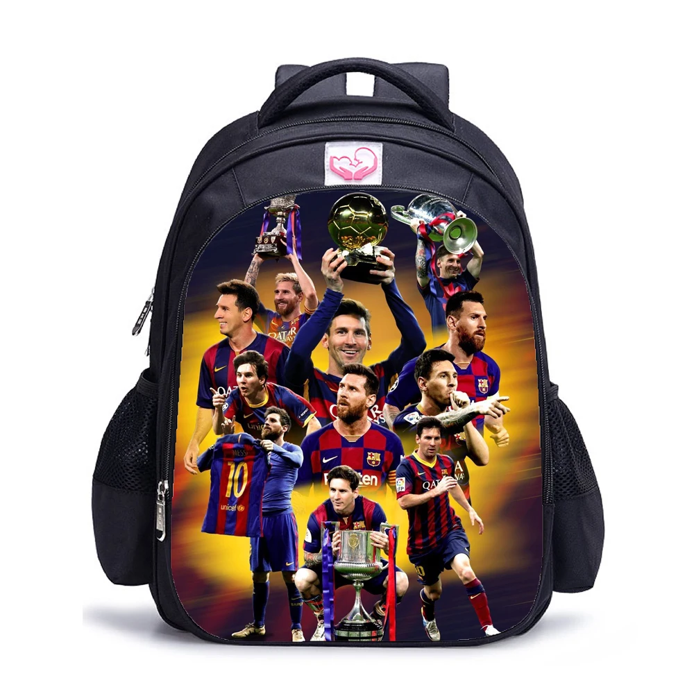 Football-Star-Messi-Children-Backpack-Software-Primary-School-Bags-for ...