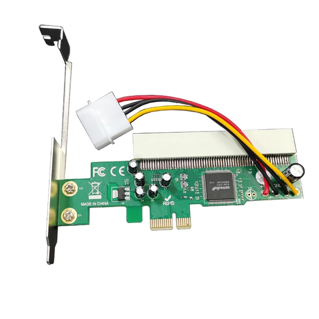PCIE to PCI Adapter PCI Express X1 to PCI Expansion Card Riser ASM1083 ...