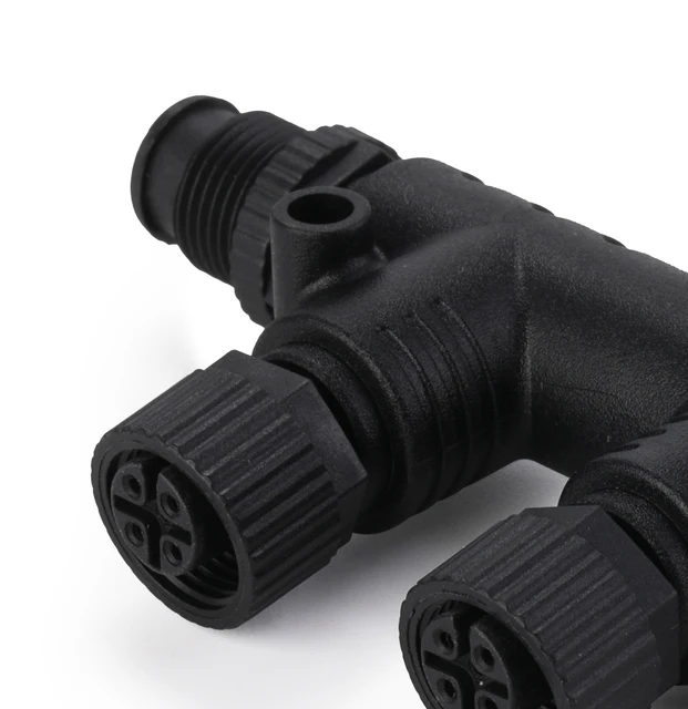 M12 5-pin Marine Grade NMEA 2000 Male Connector With Terminator - IP67 ...