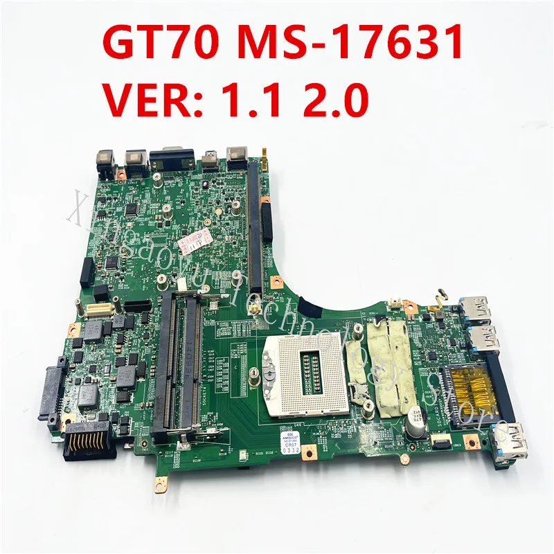 Original-For-MSI-GT70-Laptop-Motherboard-MS-1763-MS-17631-VER-1-1-2-0 ...
