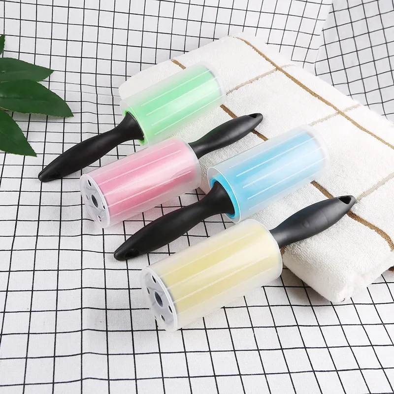 Reusable-Washable-Roller-Dust-Cleaner-Lint-Sticking-Roller-for-Clothes ...