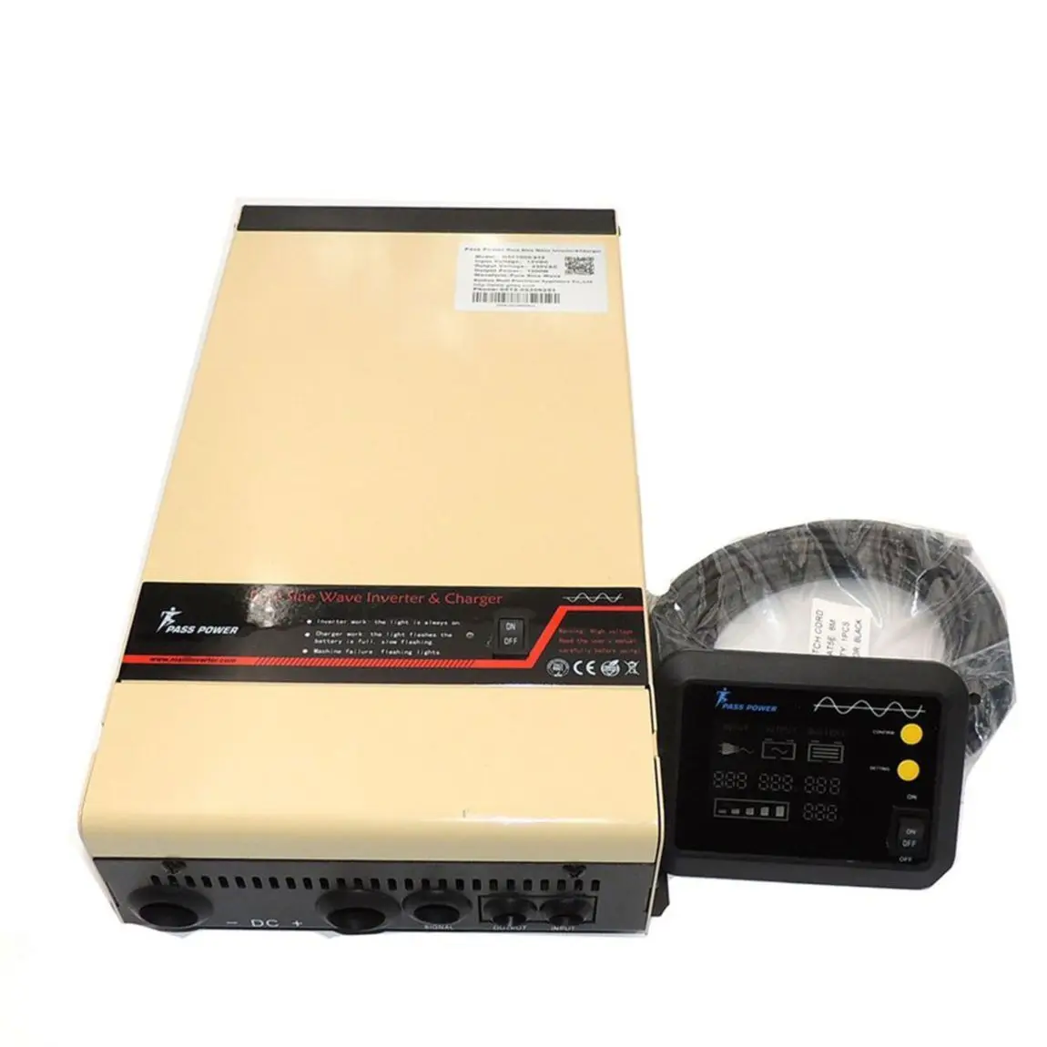 1200W Grid Tie Inverter with limiter Battery Discharge Mode Solar Panel ...