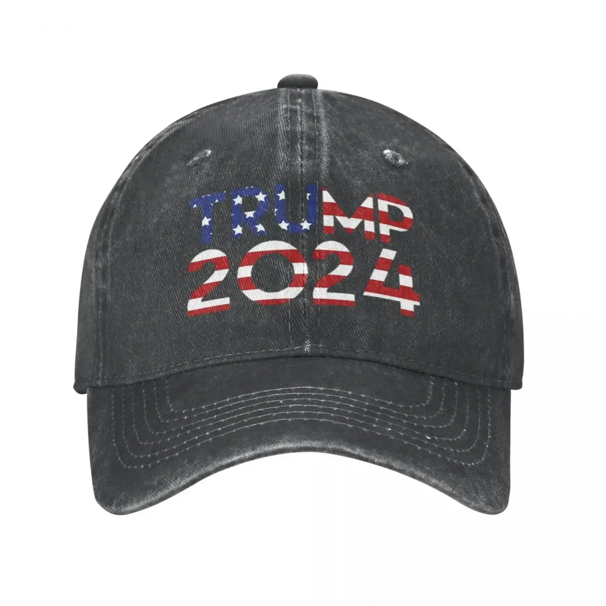 Trump-2024-US-Presidential-Election-Baseball-Caps-Vintage-Distressed ...