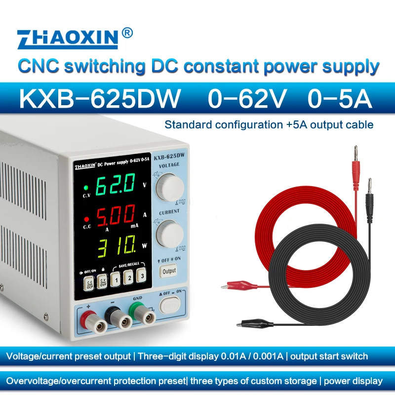 ZHAOXIN-KXB-Series-Adjustable-DC-Power-Supply-Lab-Bench-Power-Supply ...