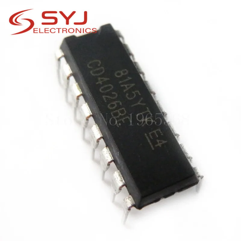 10pcs-lot-CD4026-CD4026BE-4026-IC-CMOS-Counters-Decade-Divider-DIP-16 ...