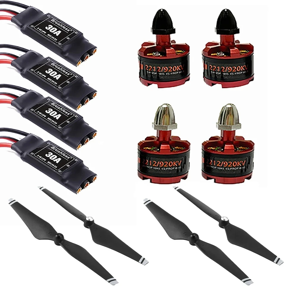 New 2212 920KV Brushless Motor and 30A Brusheless ESC 2~4s 9450 ...