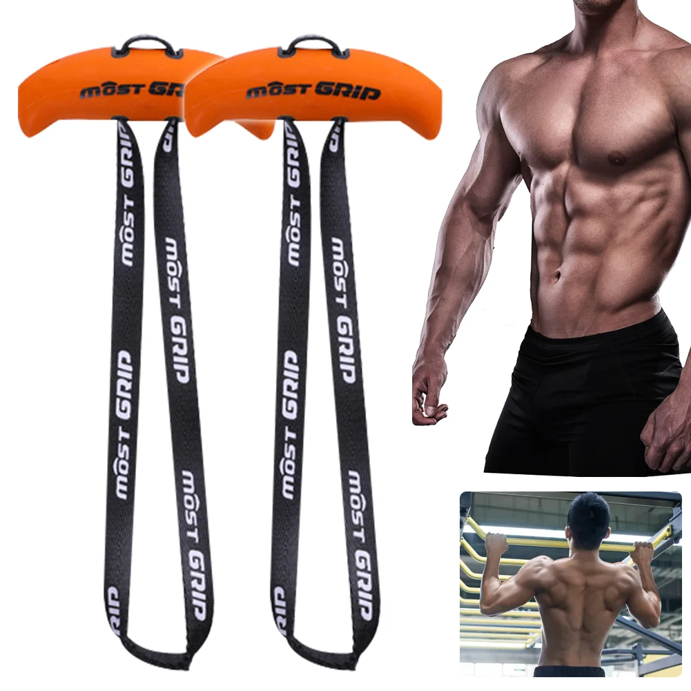 Pull-Up-Handles-Ergonomic-Exercise-Resistance-Band-Tranining-Grip ...
