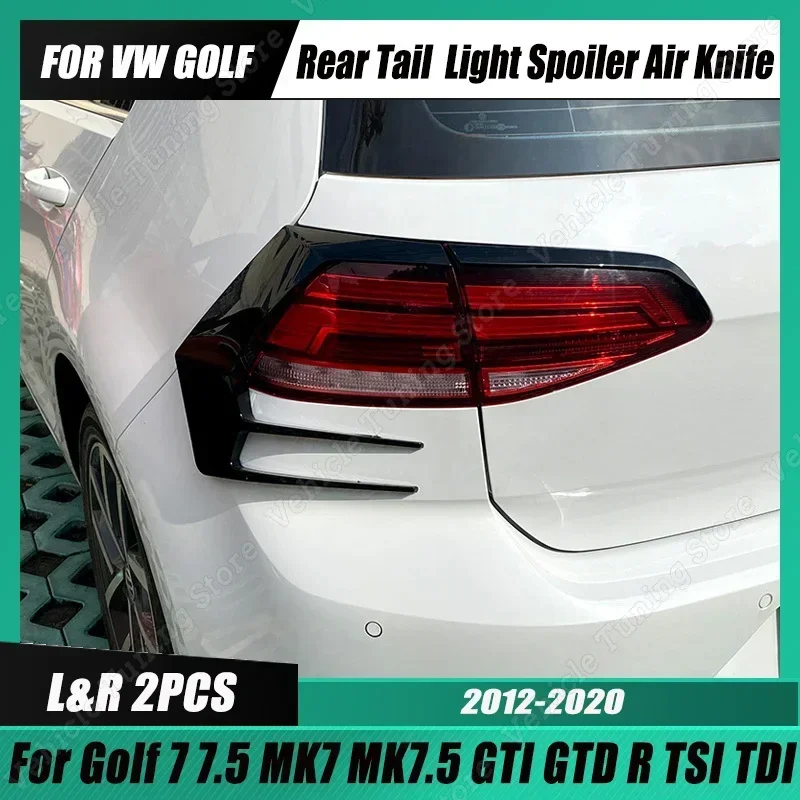 For-VW-Golf-7-7-5-MK7-MK7-5-Rear-Bumper-Extension-Diffuser-Rear-Bumper ...