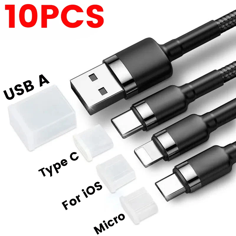 10PCS-Universal-Dust-Plug-Protective-Cover-for-IOS-Type-C-Micro-USB-A ...