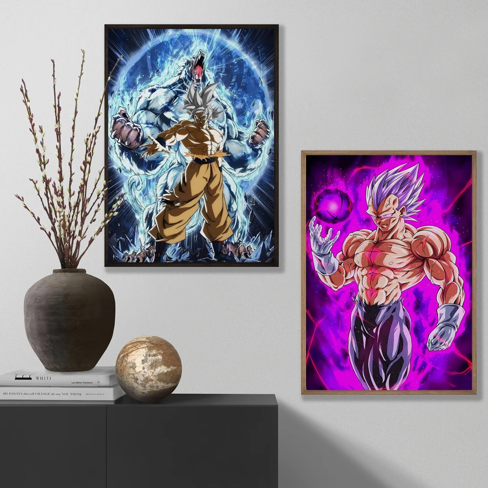 Discover the Best Canvas Painting of Son Goku Super Saiyan for Your ...