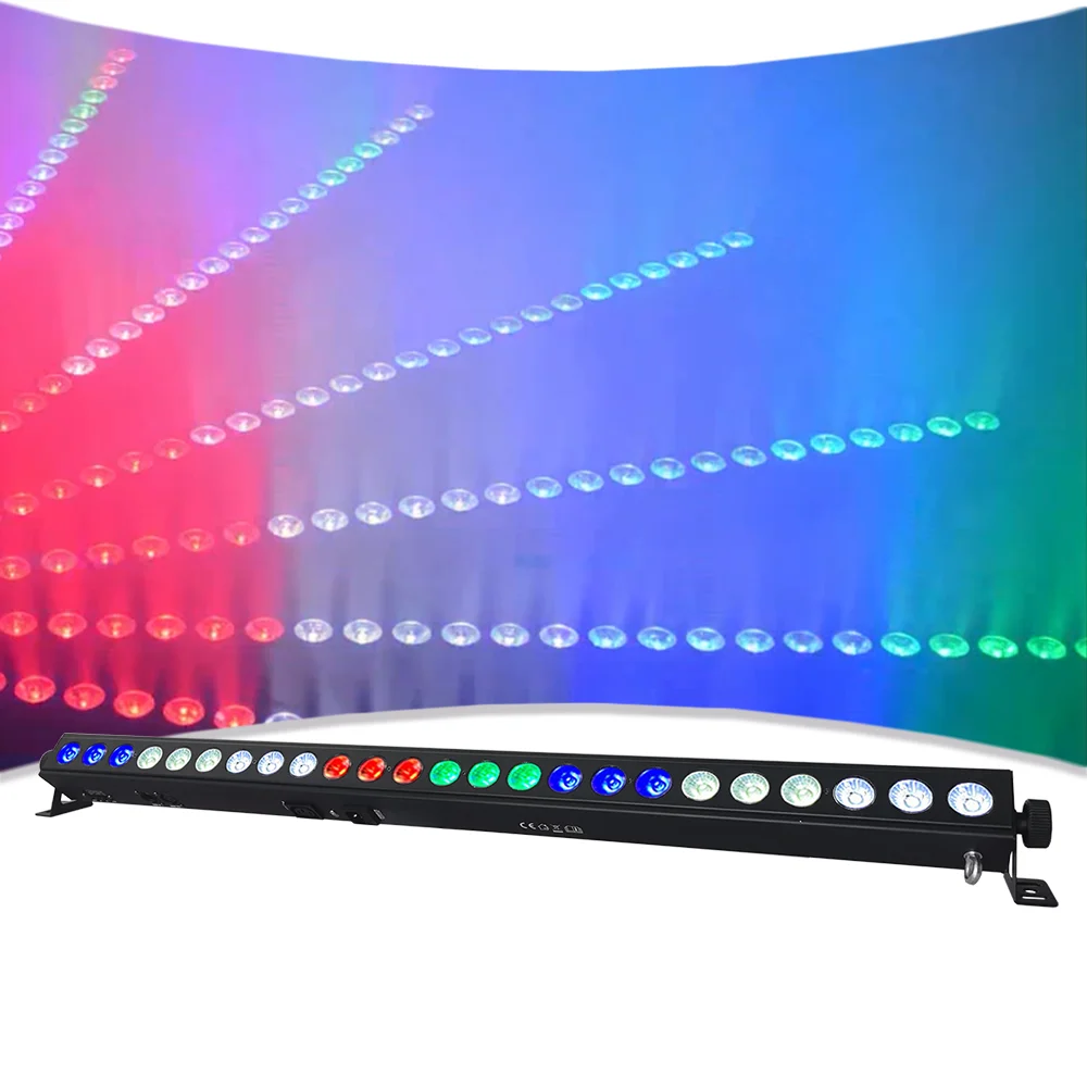 24x4W-RGBW-Led-Wall-Wash-Light-4IN1-Beam-Light-Sound-DMX512-Led-Neon ...