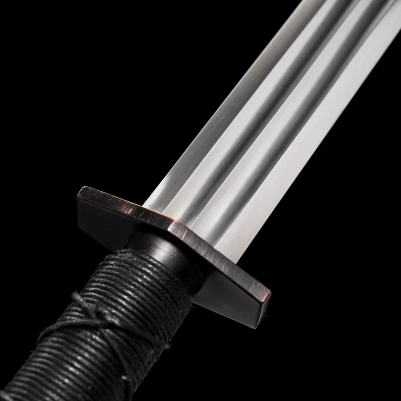 Espada-de-Metal-Real-para-batalla-Medieval-katana-de-105cm-material-de ...