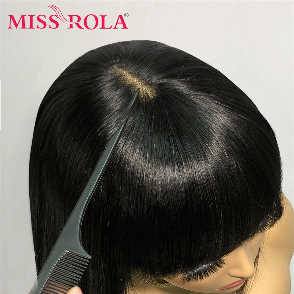 Miss-Rola-Brazilian-2x1-Bob-Lace-Wigs-100-Human-Hair-Wigs-Natural ...