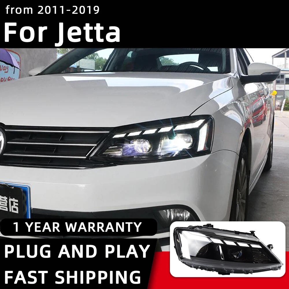 Car-Styling-Headlights-for-VW-Jetta-mk6-Headlight-2011-2019-RS5-LED ...