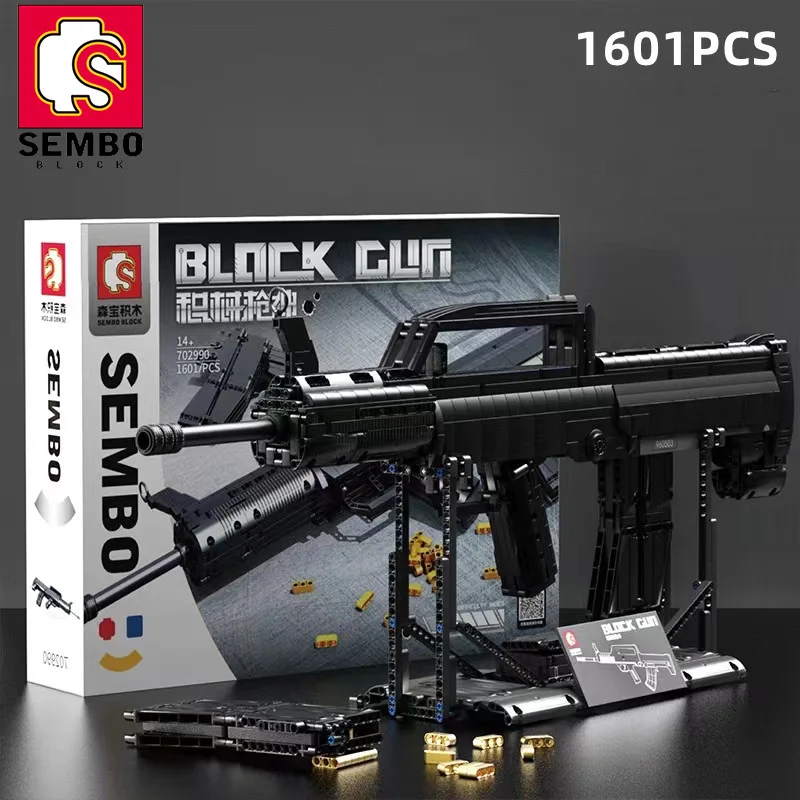 SEMBO-1601PCS-Gun-Building-Blocks-Model-Weapon-Military-City-Bricks ...