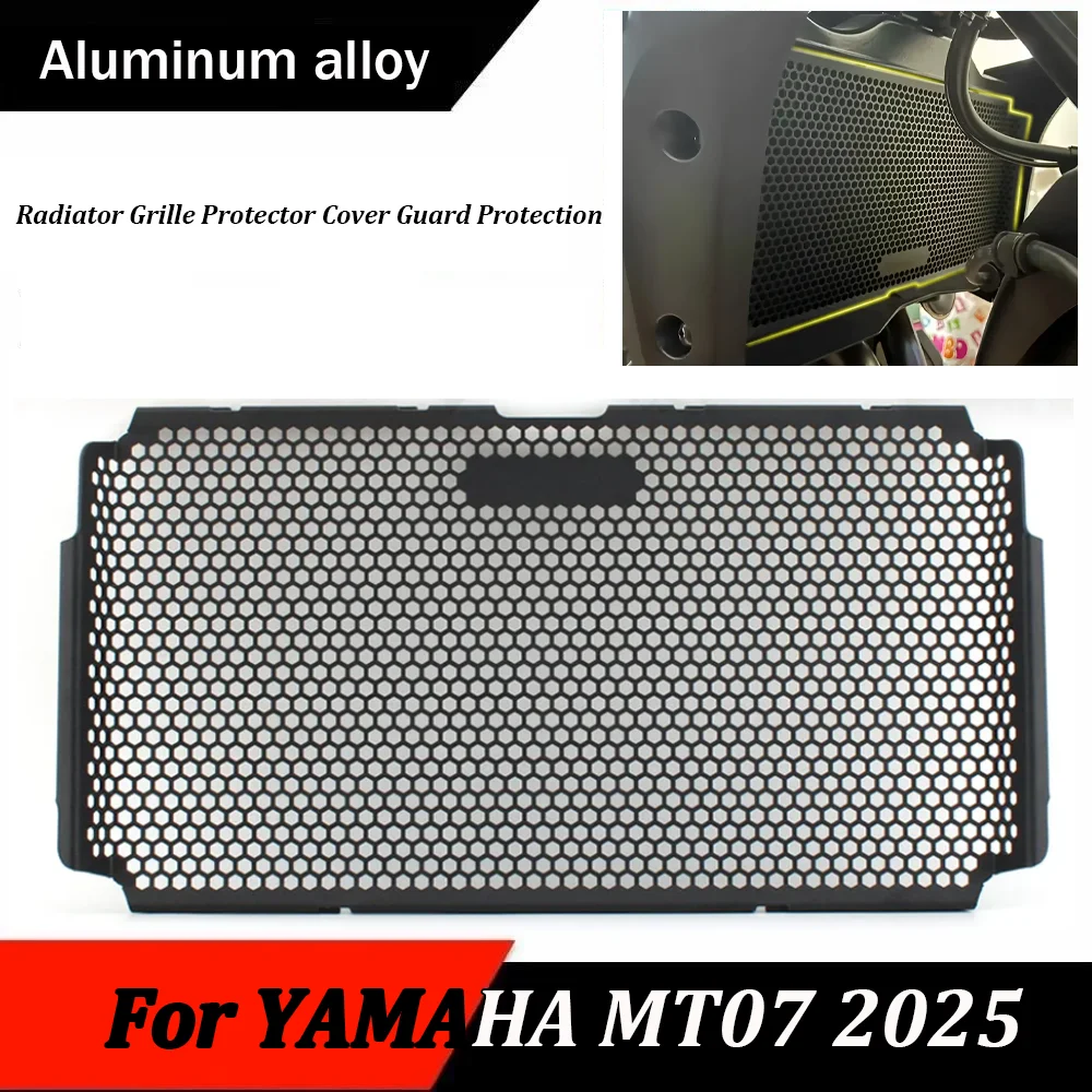 For YAMAHA MT-07 MT07 MT 07 2025 Motorcycle Accessories Radiator Grille ...