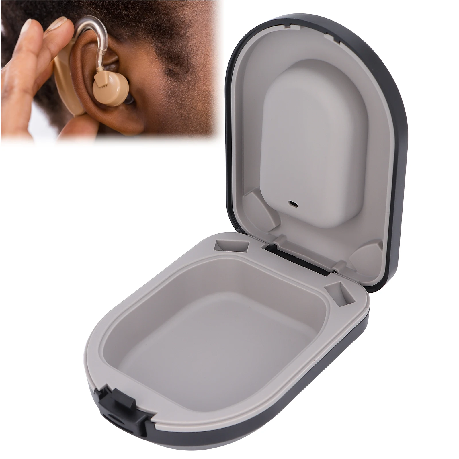 Plastic-Hearing-Aid-Storage-Case-Hearing-Amplifier-Carrying-Case ...