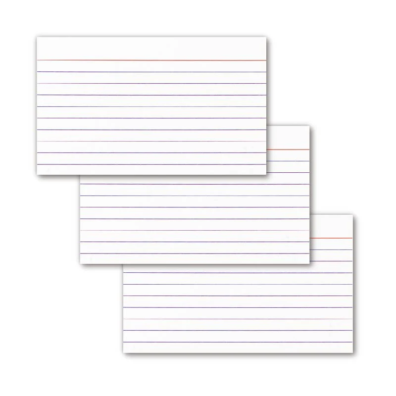 50-sheets-set-Index-card-3-x5-American-classic-style-Study-notes-Office ...
