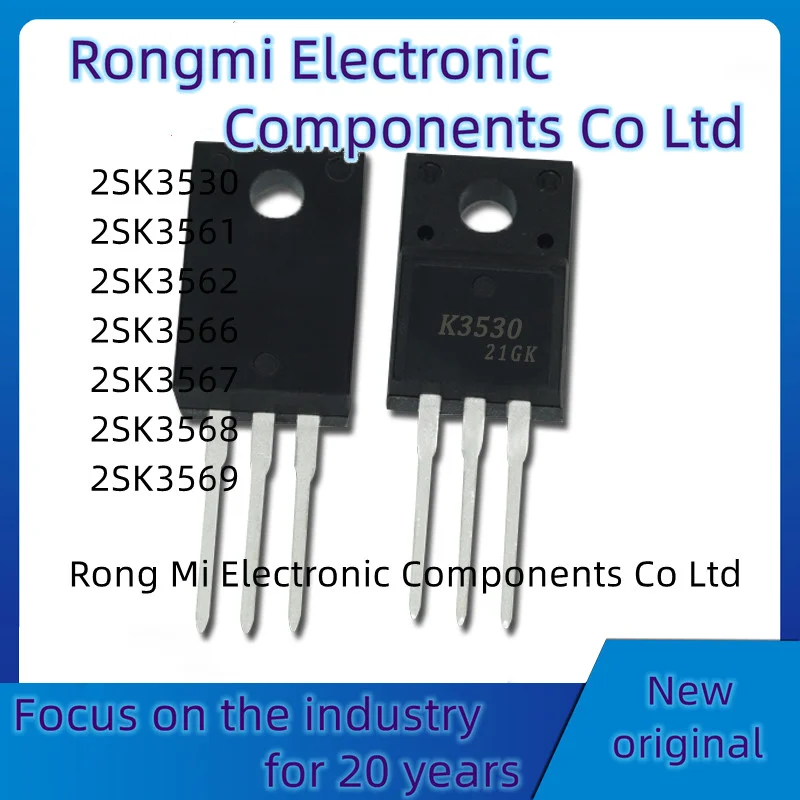 10pcs-2SK3568-TO-220F-K3568-TO-220-2SK3569-K3569-2SK3567-K3567-2SK3566 ...