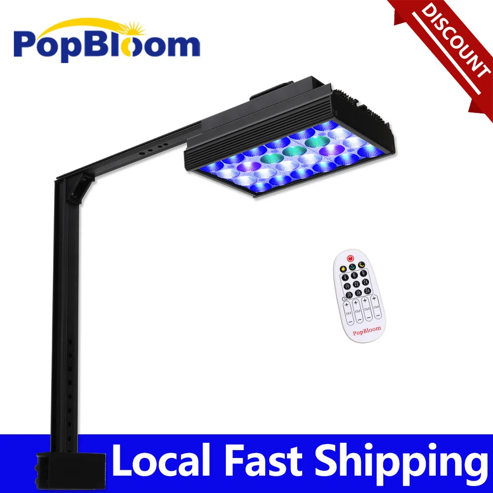 PopBloom-Dimmable-Marine-Aquarium-Reef-Ilumina-o-L-mpada-LED-para-aqu ...
