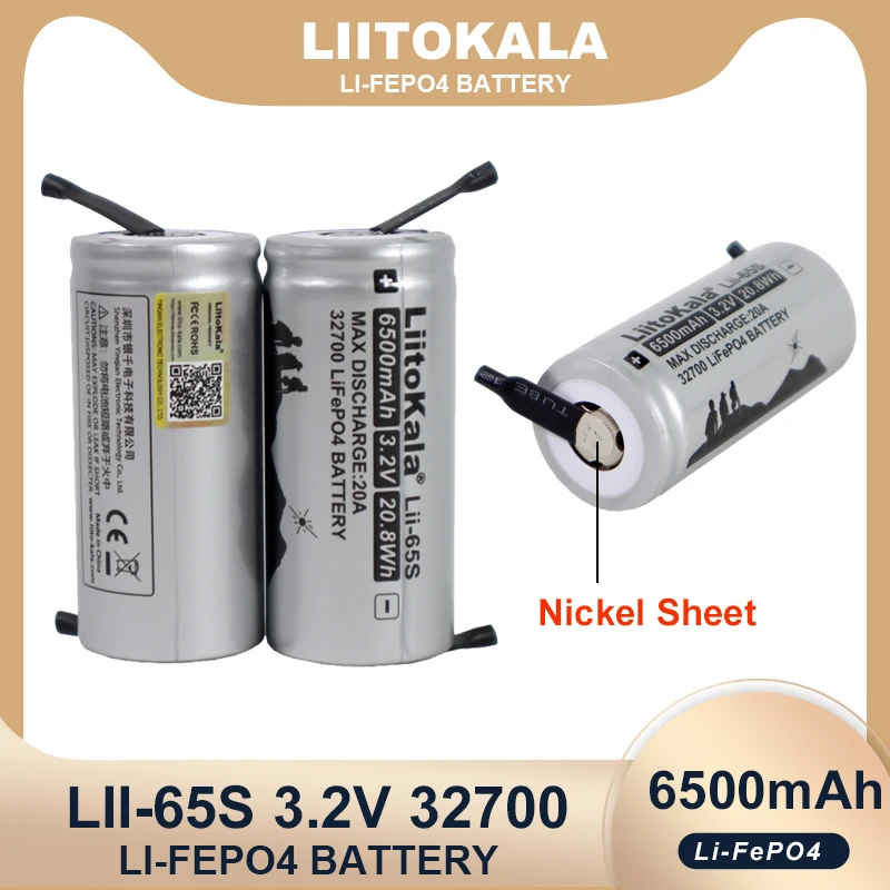 LiitoKala-LII-65S-3-2V-32700-6500mAh-LiFePO4-Battery-35A-Continuous ...