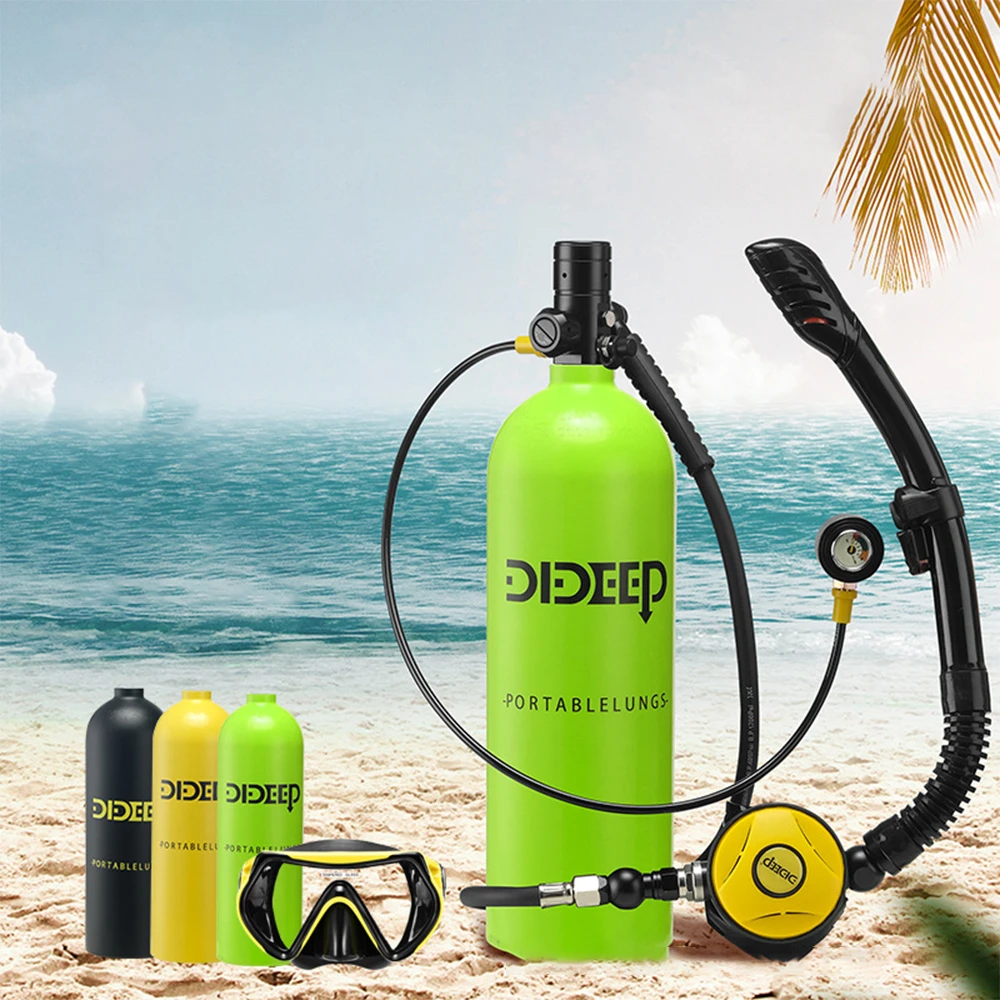 New 2L Mini Scuba Diving Equipment Scuba Tank Diving Bottle Oxygen ...