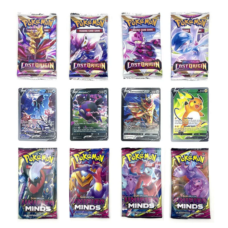 Selado-Trading-Card-Game-Box-Pokemon-Card-Box-TCG-Espada-e-Escudo ...