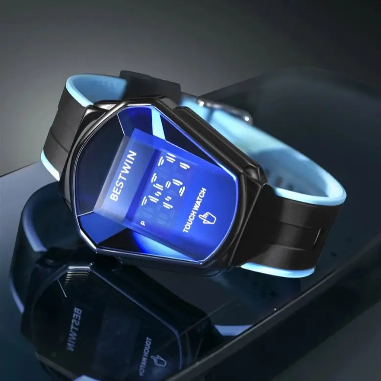 BESTWIN Watches for Men Luxury Brand Steel Wristwatch Waterproof ...