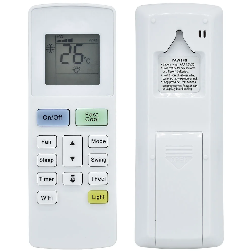 New-YAW1F-YAW1F9-For-GREE-Montana-Air-Conditioner-AC-Remote-Control ...