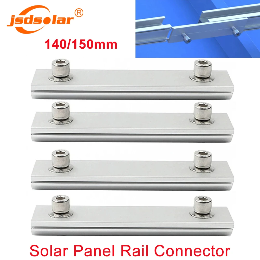 Solar-Panel-Mount-Rail-Splice-Kit-Photovoltaic-Support-Rail-Connector ...