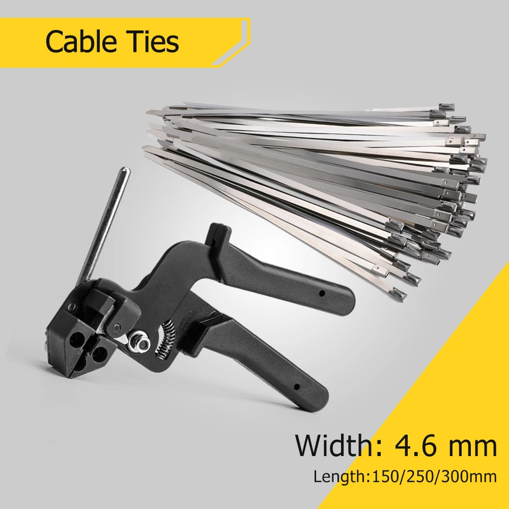 4-6mm-Width-Cable-Ties-Plier-Hand-304-Stainless-Steel-Tie-Self-Locking ...