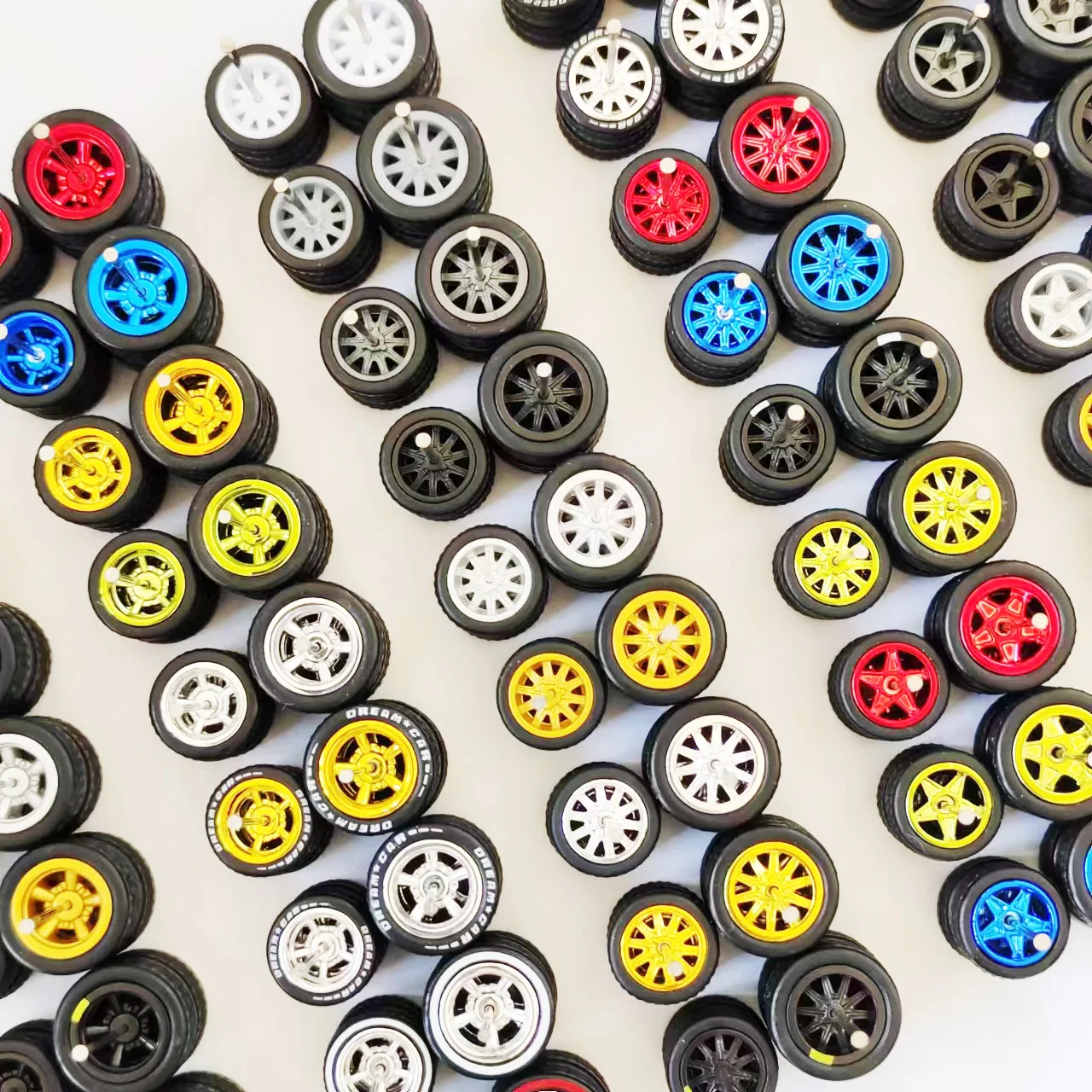 10-Sets-1-64-Staggered-Wheels-11mm-13mm-Drag-Progressive-Wheel-Front ...