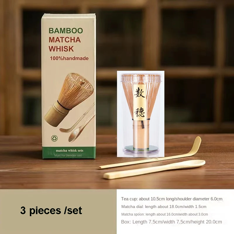 Traditional Bamboo Chasen Whisk Set For Green Tea Traditional Bamboo ...