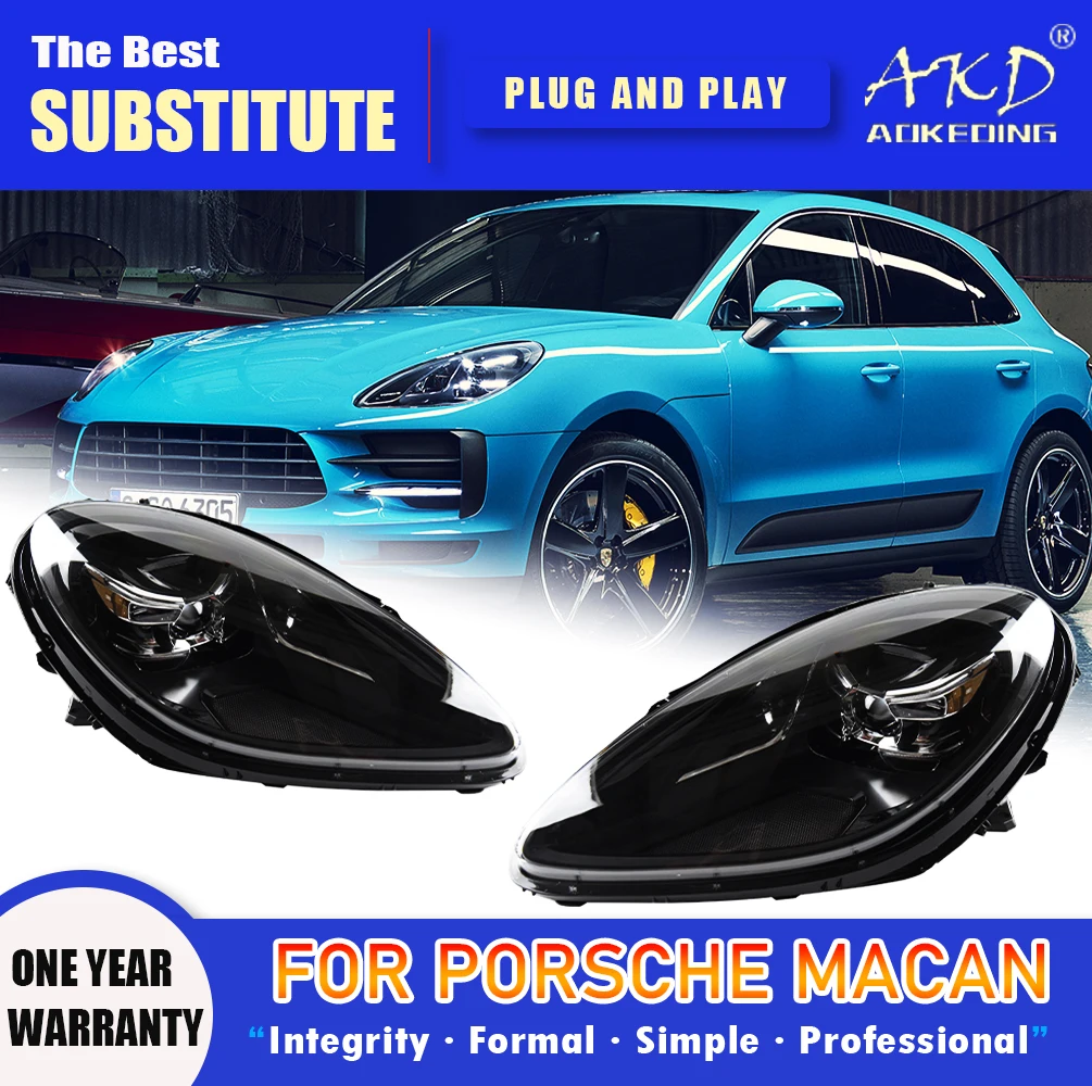 AKD Head Lamp for Porsche Macan LED Headlight 2014-2018 Headlights ...