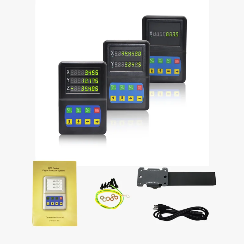 Small LED Screen Single 1/2/3 Axis digital Readout System for Milling ...