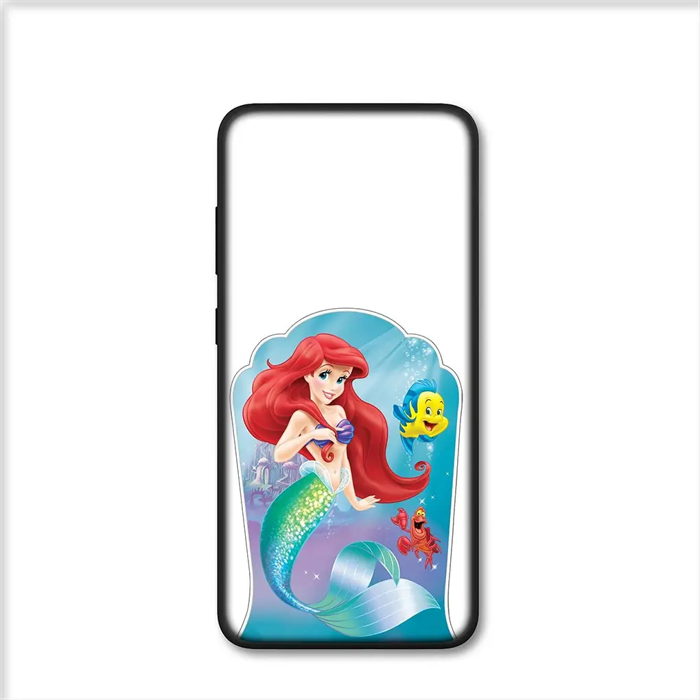 Cartoon The Little Mermaid Ariel Soft Phone Cover for Redmi 12C (1)