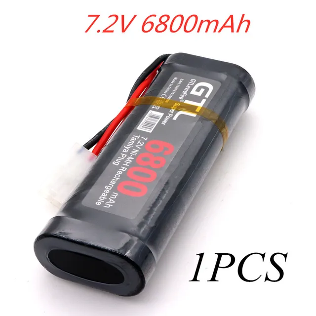 New 7.2v Battery Nimh Batteries | 7.2v 6800mah Nimh Battery Pack - 2023 New 7.2v - Aliexpress