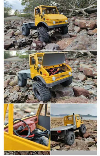 1-10-Unimog-406-Hard-Body-shell-324MM-313MM-Fits-TRX4-Defender-D110 ...