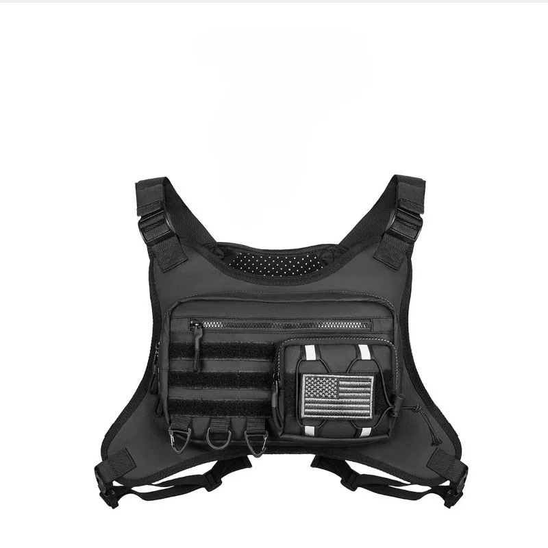 Men's Outdoor Sports Chest Bag, Chest Vest Holster Fits Most People ...