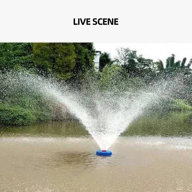 Pond Sprinklers 3 Tier Water Fountain Nozzle Spray Pond Sprinkler Head